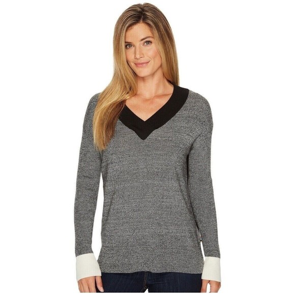 Smartwool | Sweaters | Smartwool Akamina Colorblock Sweater Medium Wool ...